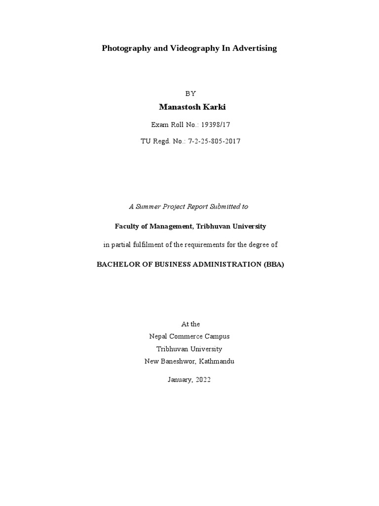 Photography & Videography Careers | PDF | Survey Methodology | Sampling ...