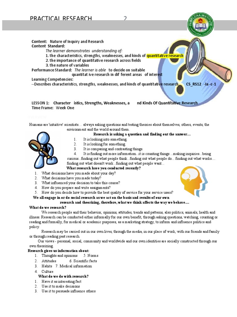 practical-research-2-MODULE | PDF