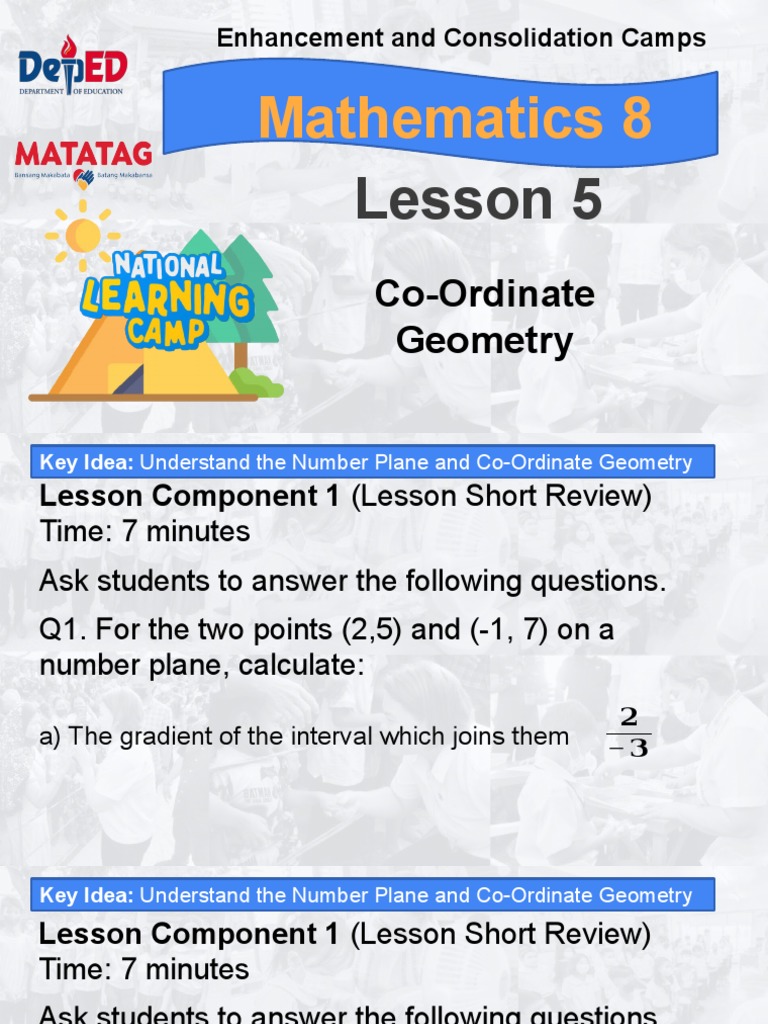 Math 8 Lesson 5 | PDF
