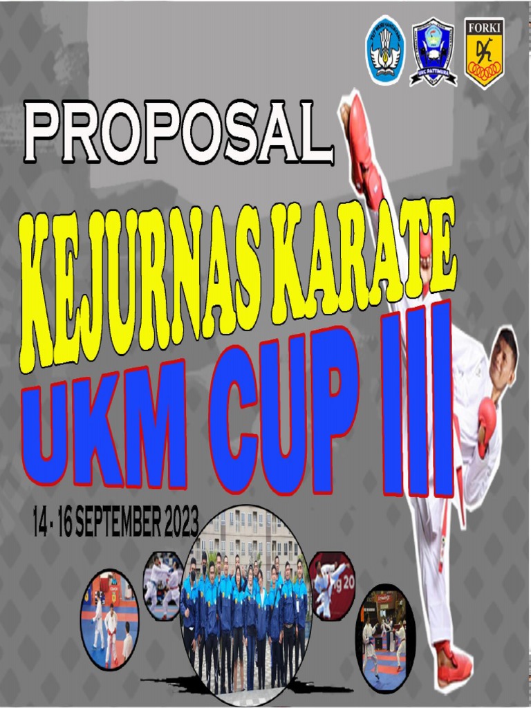 PROPOSAL KEJURNAS UKM CUP 3 2023 | PDF