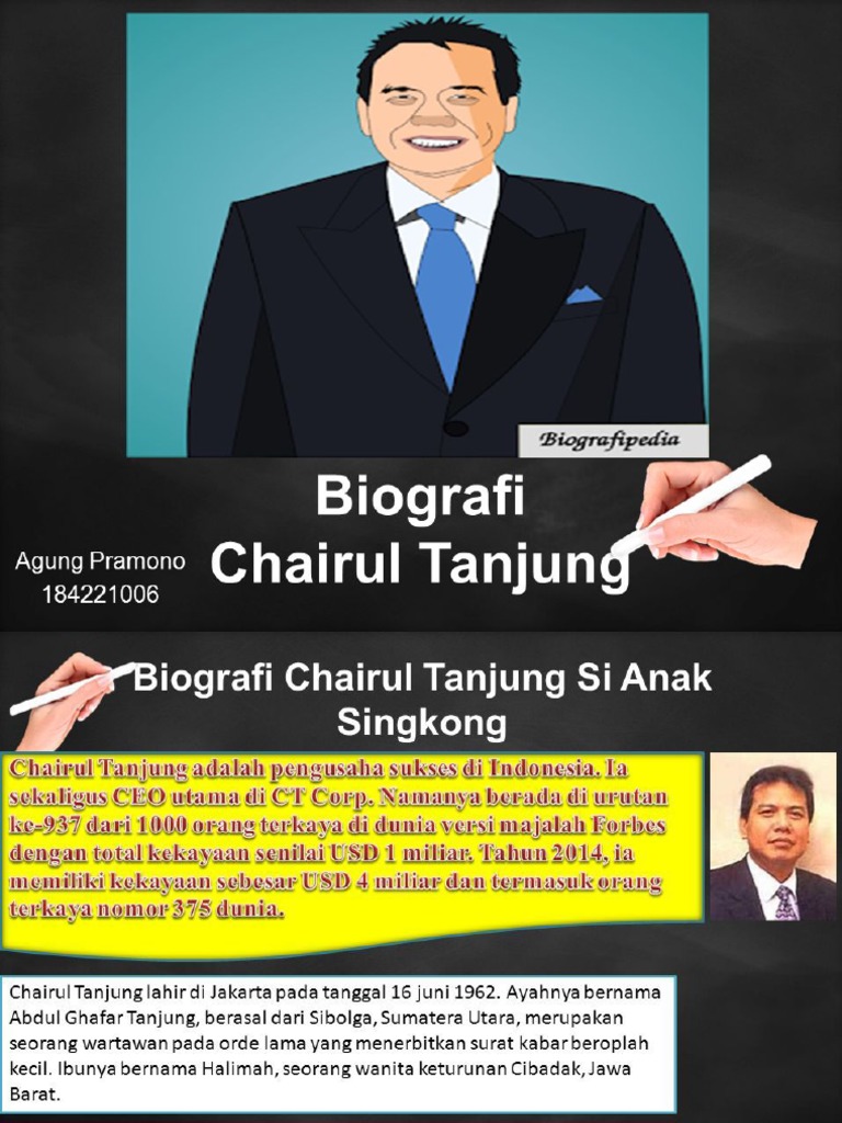 Biografi Chairul Tanjung Agung Pramono PDF | PDF