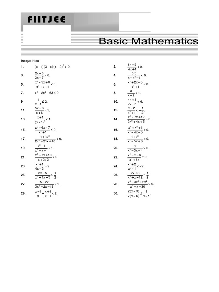 basic math | PDF