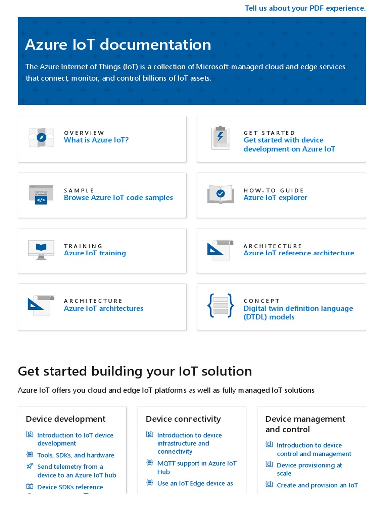 Azure Iot | PDF