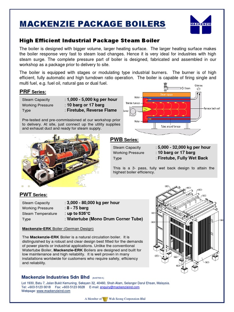 Mackenzie Package Boilers | PDF