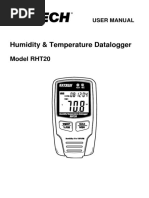 Elitech RC-5 Series Temperature Data Logger With External Temp Sensor Audio Alarm User Manual | PDF
