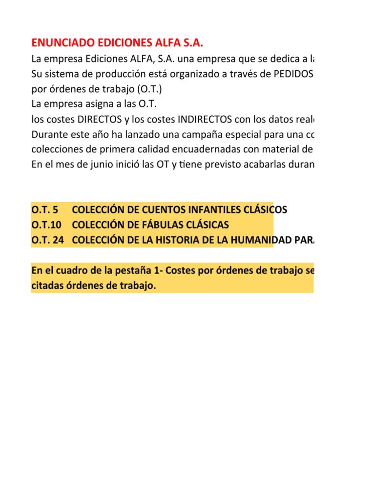 ACTIVIDAD II - Contabilidad de Costes | PDF | Maíz | Business ACTIVIDAD II - Contabilidad de Costes | PDF | Maíz | Business