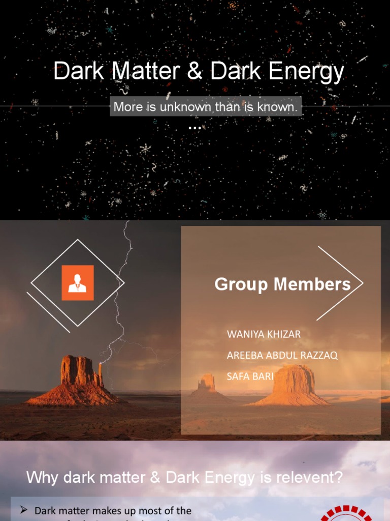 Dark Matter& Dark Energy | PDF | Dark Matter | Matter