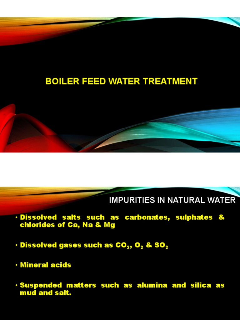 Boiler Water Treatment Guide | PDF | Coal | Coke (Fuel)