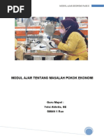 Modul Ajar Ekonomi Fase e - Kegiatan Ekonomi | PDF | Karier & Perkembangan | Bisnis