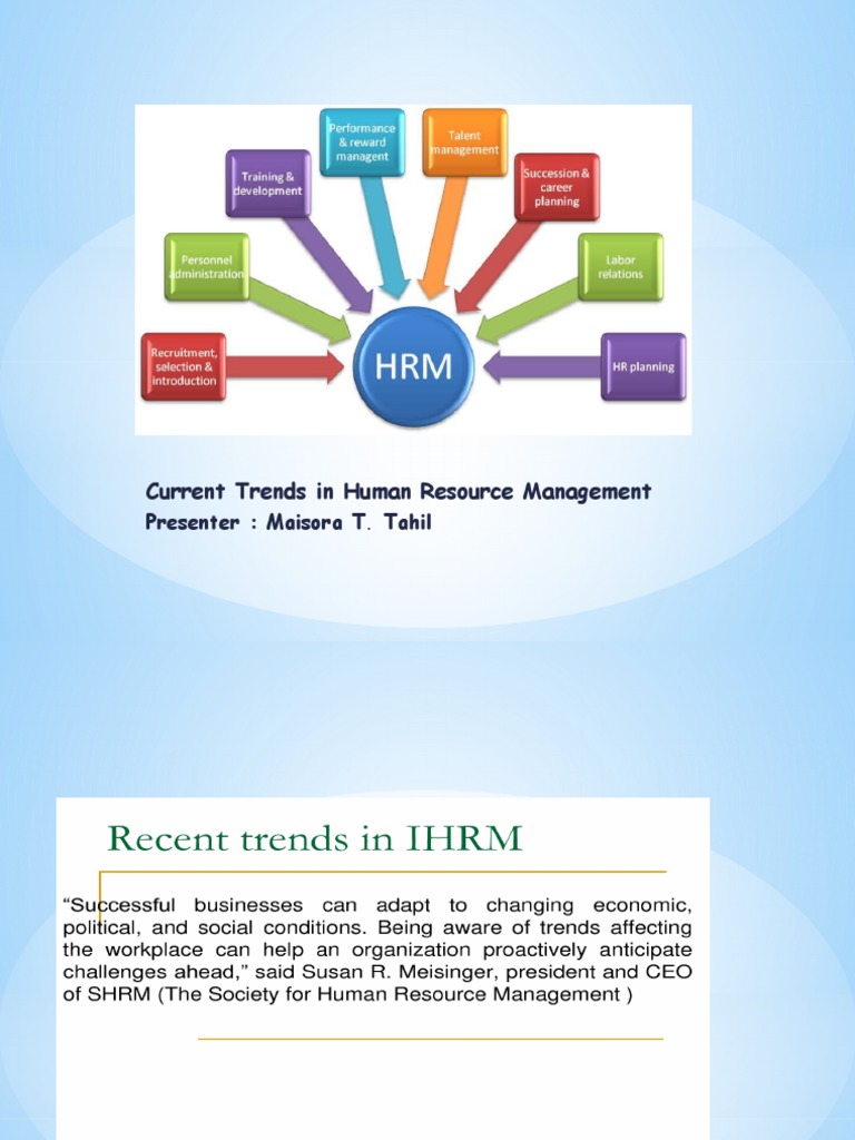 Current trends in HR Management | PDF | Human Resource Management ...