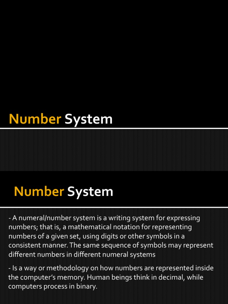 2 Number System Pdf