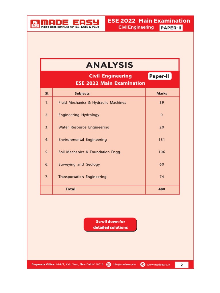 ESE Mains 2022 Paper 2 (1) New | PDF