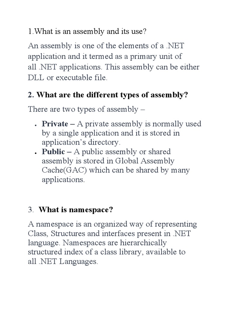 Gad Oral Questions | PDF