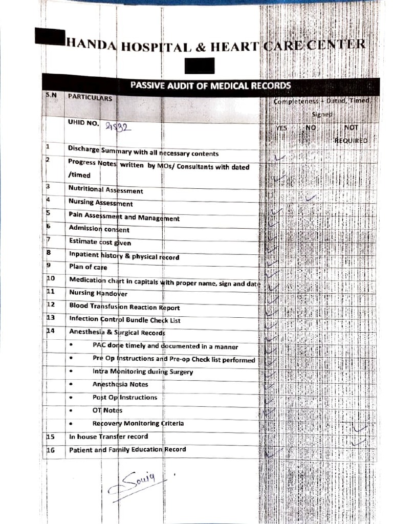 ACTIVE AUDIT MRD AFTER TRAINING | PDF