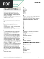 Answer Key: Business Partner B1 | PDF