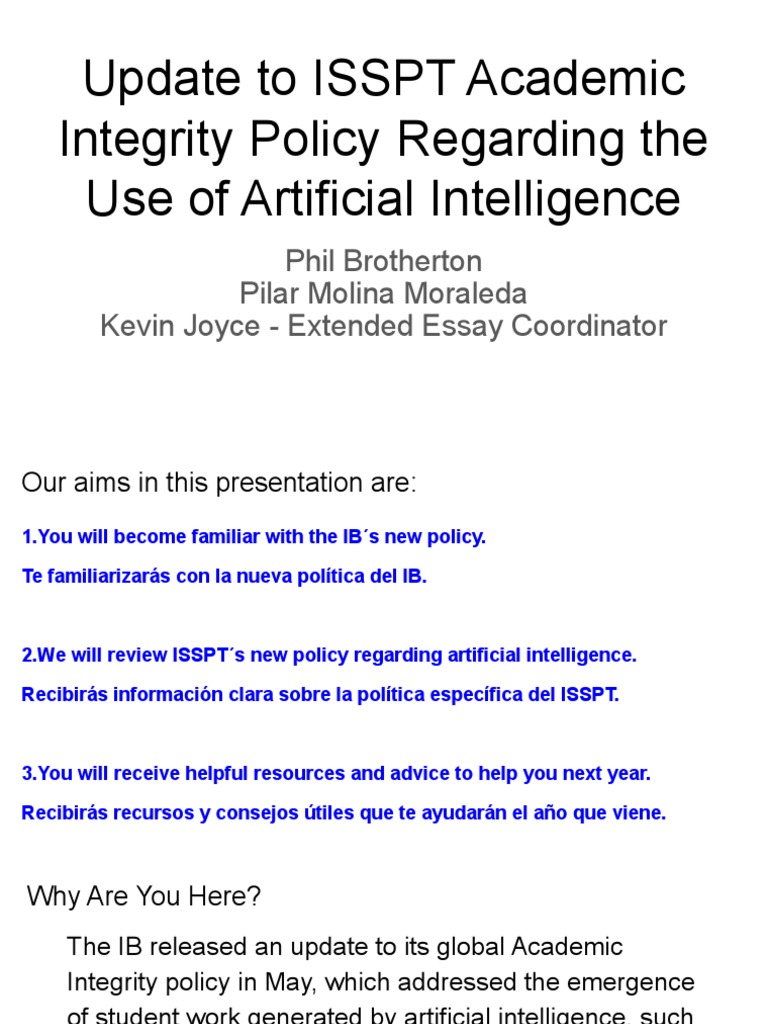 ChatGPT & Academic Integrity Presentation | PDF