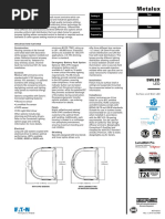 Metalux Swled Surface and Wall Led Spec Sheet | PDF | Lighting ...
