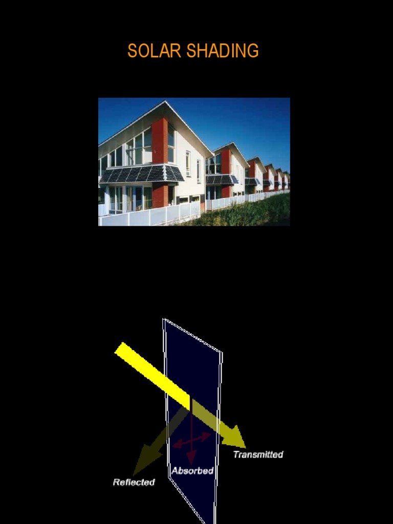 Solar Shading | PDF