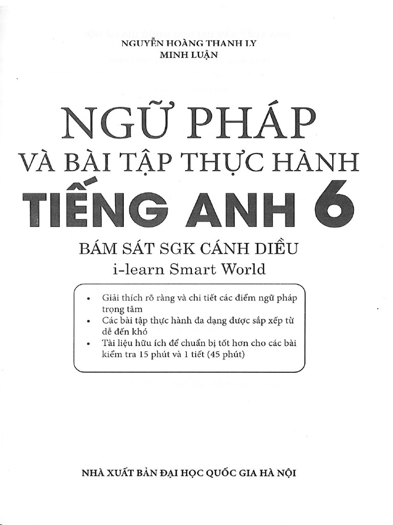 Ngữ Pháp Và BTTH Tiếng Anh 6 | PDF