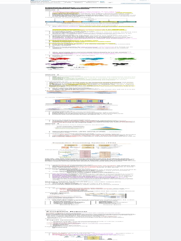 Lecture Notes - Introduction To Information Systems (PDF) - Course ...