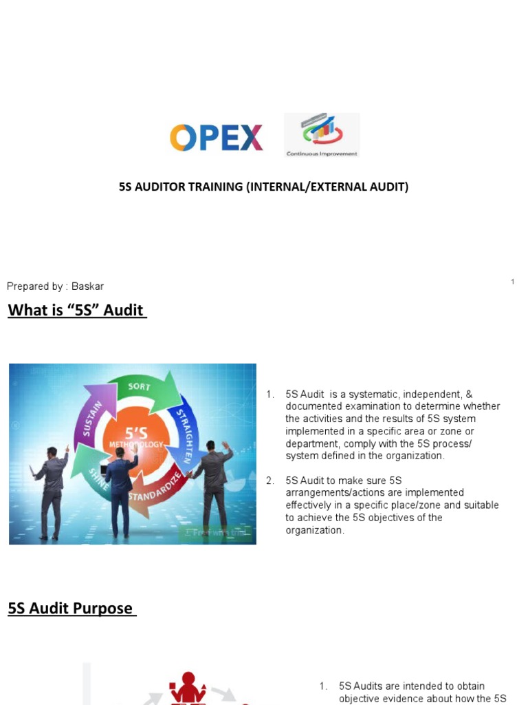 5S Auditor Training | PDF