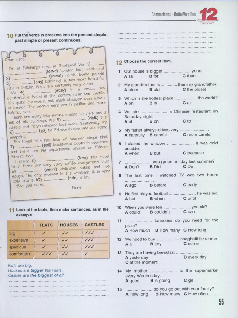 Enterprise 1 - Grammar - 56-56 | PDF