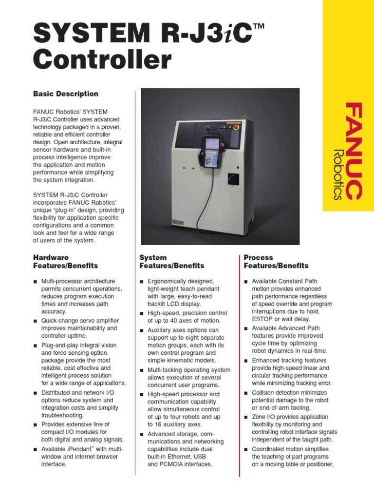 FANUC R-J3iC Controller | PDF