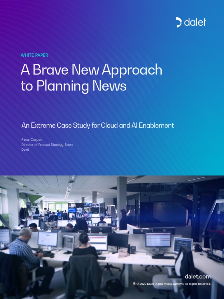 Dalet White Paper - Brave News | PDF