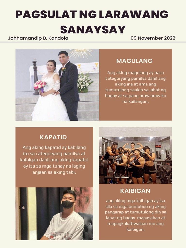 Pagsulat NG Larawang Sanaysay | PDF