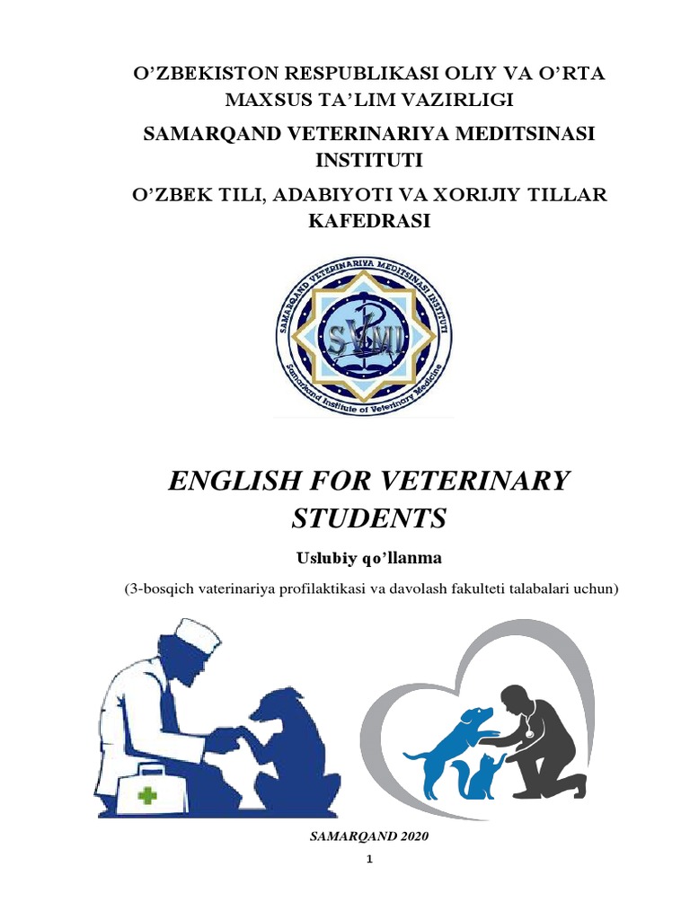 English For Veterinary Students | PDF