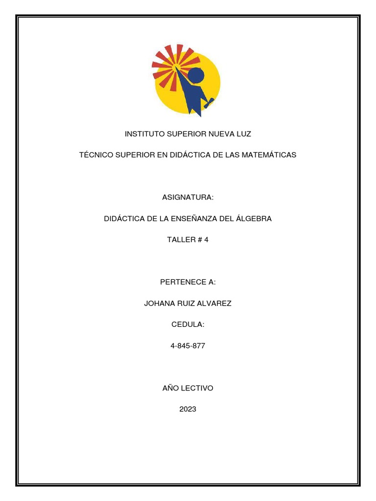 Taller 4 Pdf