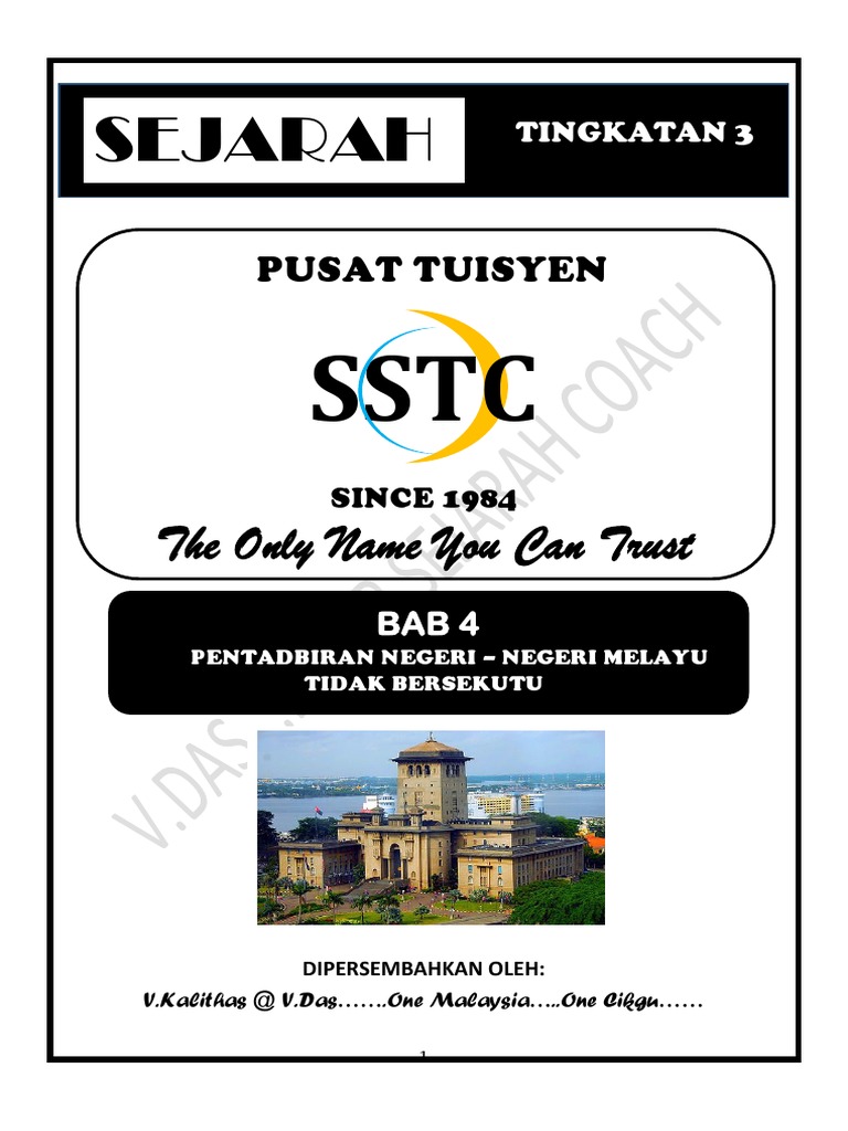 Sejarah Ting 3 Bab 4 | PDF | Ilmu Sosial