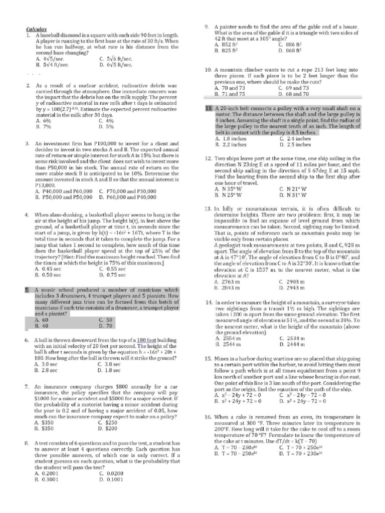 May 2022 Board Exam - Mste | PDF