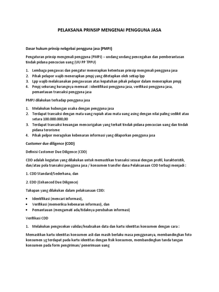 Panduan PMPJ dan CDD di Alfamart | PDF