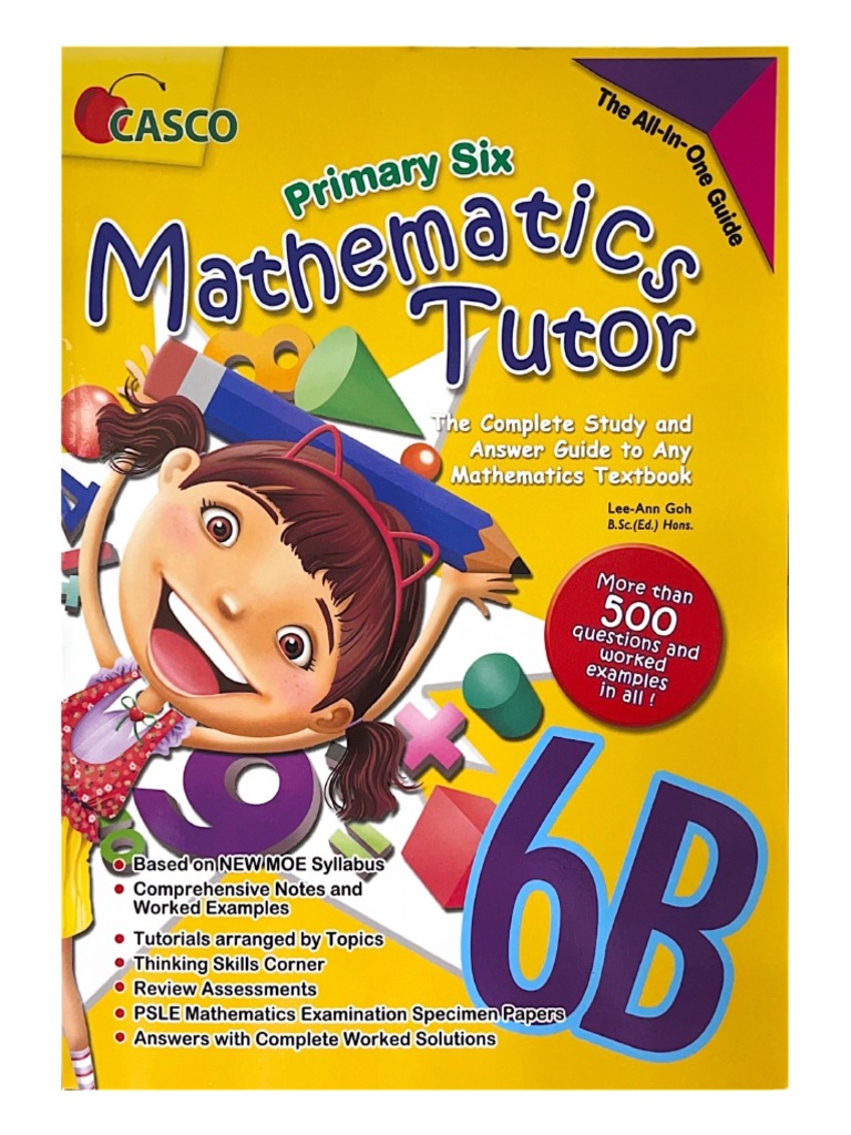 Casco Mathematics Tutor Primary 6B | PDF