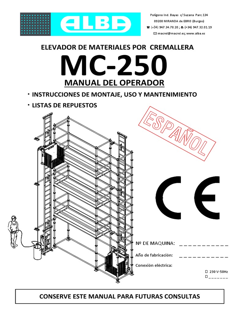 MC 250 ESP COPIA (Rev.1.0) | PDF