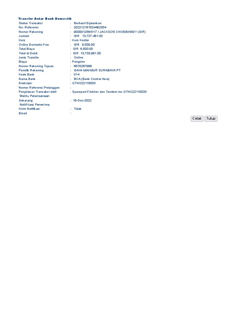 Sparepart Finisher Dan Tandem GMS | PDF