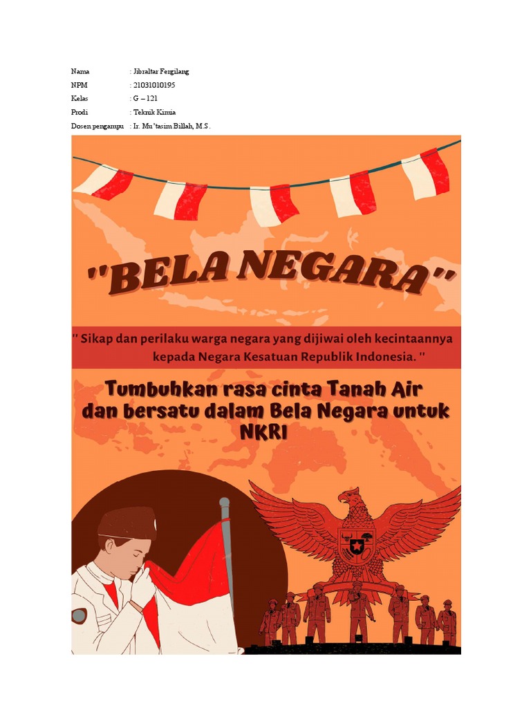 Poster Bela Negara 3 | PDF