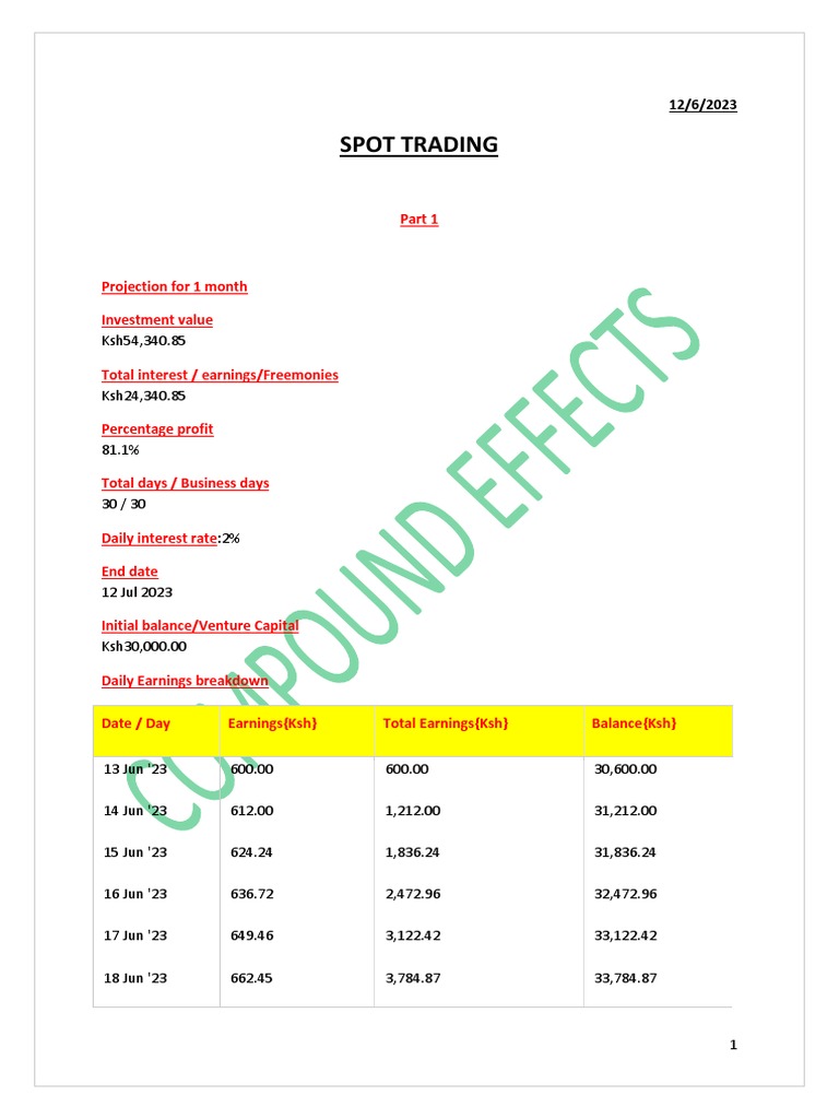 2% Daily Struggle | PDF | Interest | Financial Economics 2% Daily Struggle | PDF | Interest | Financial Economics