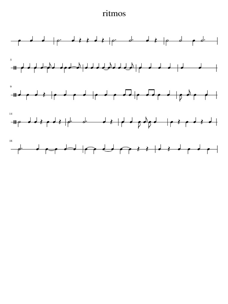 Ritmos | PDF