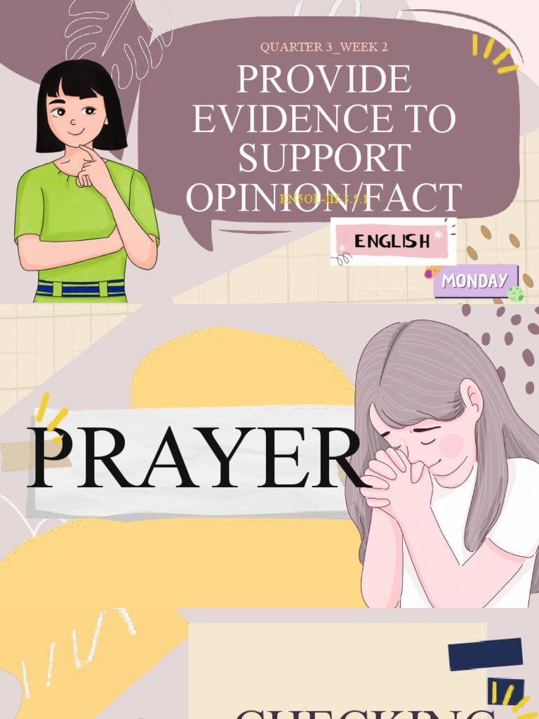 Supporting Opinions with Evidence | PDF | Evidence | Learning