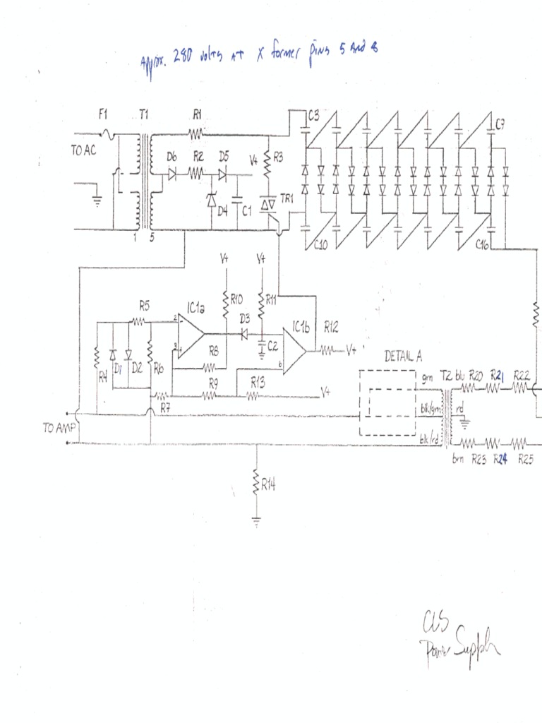 Martin Logan CLS Schematic | PDF