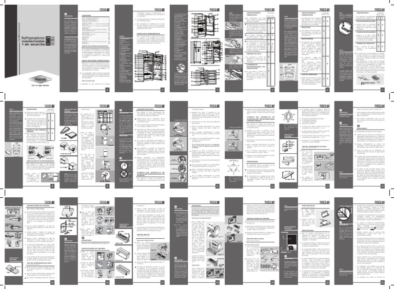 Manual Nevera Haceb | PDF