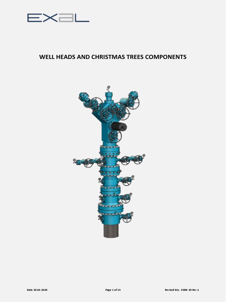 Wellheads Christmas Trees Components | PDF | Technology & Engineering