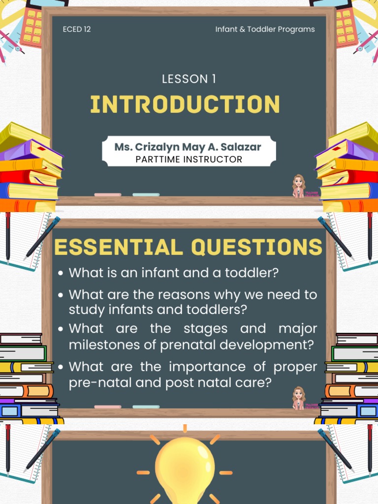 Eced 12 - Lesson 1 | PDF