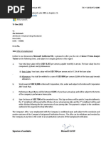 EY Offer Letter | PDF | Confidentiality | Employment