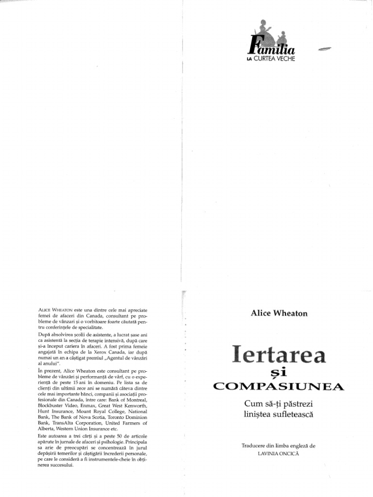 Iertarea Si Compasiunea | PDF
