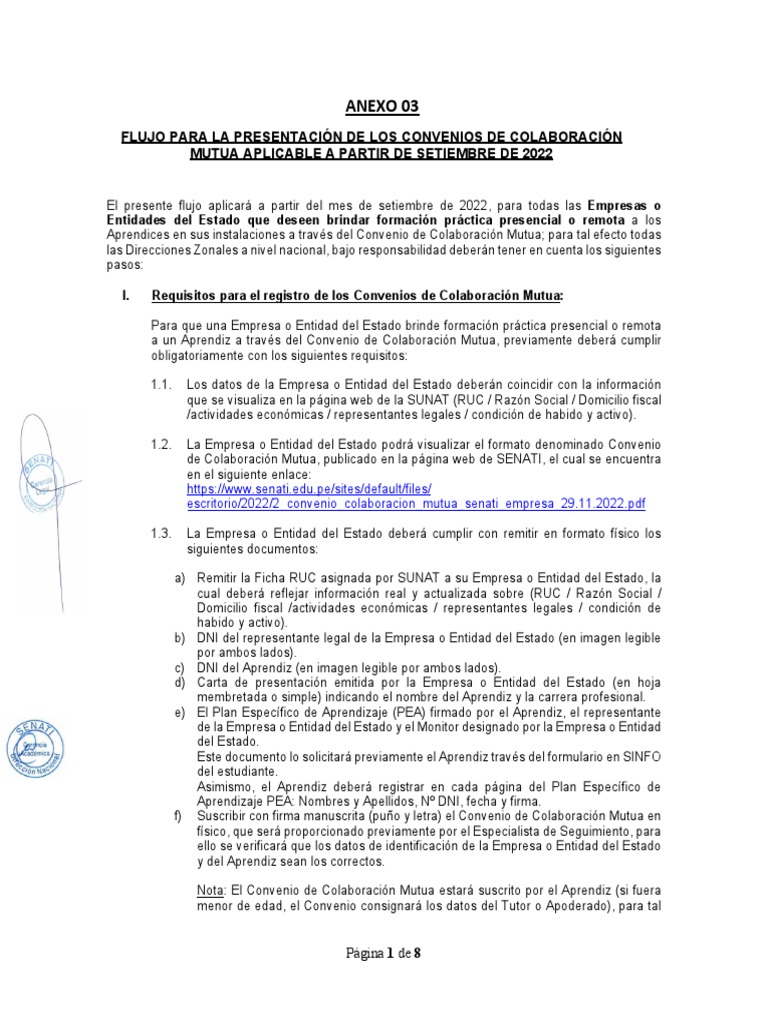 Guía para Convenios de Colaboración | PDF | Finanzas y dinero