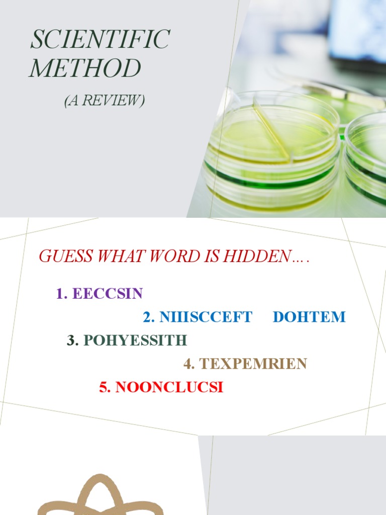 Scientific Method Overview | PDF