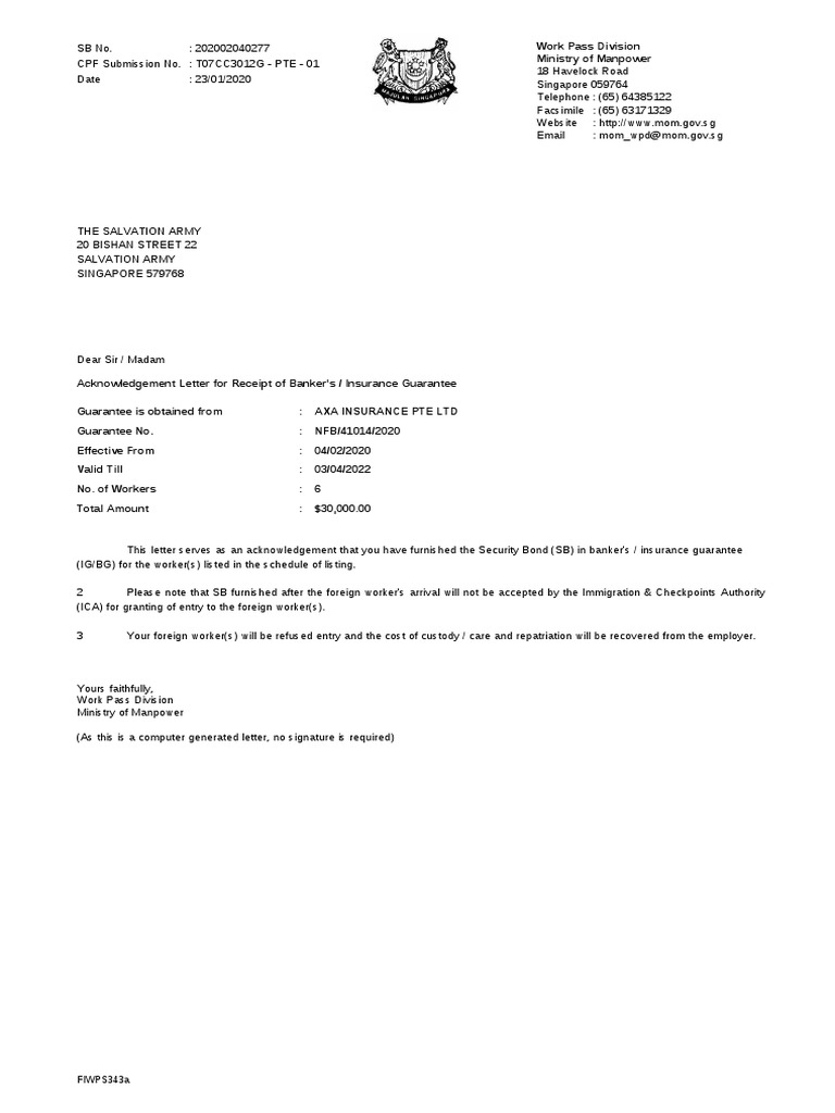 BG Receipt | PDF